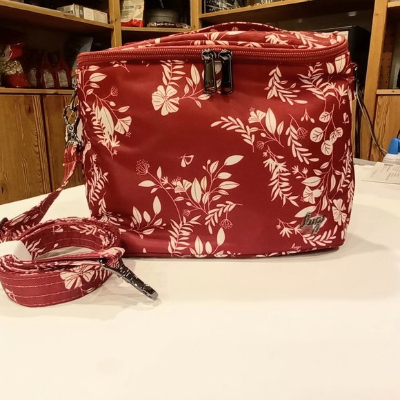lug | Bags | Lug Nibble Convertible Lunch Tote Flourish Red | Poshmark